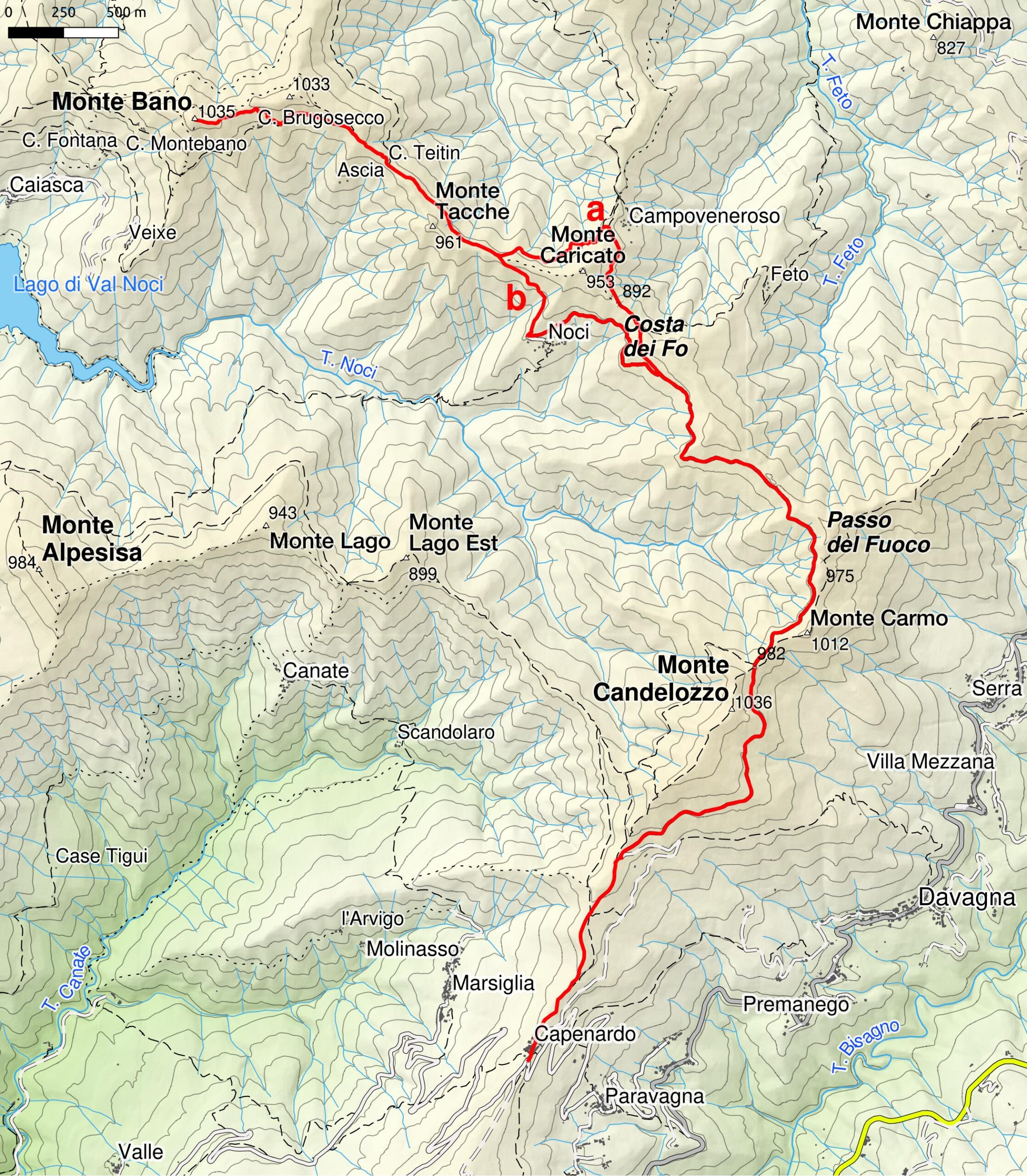 Monte Bano da Capenardo | l'Appenninista